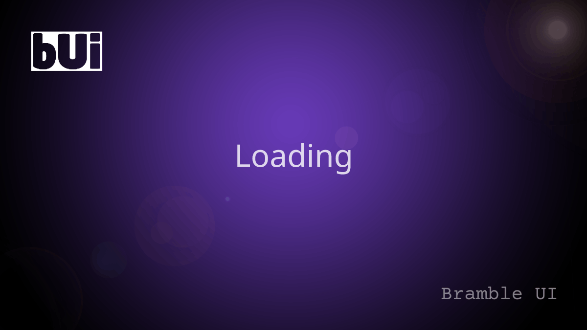 Loading | Bramble UI Component Library